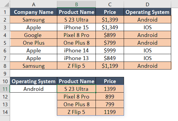 How To Return Array Using Xlookup In Excel Methods