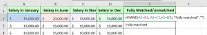 How to Compare Rows in Excel for Duplicates [6 Examples]