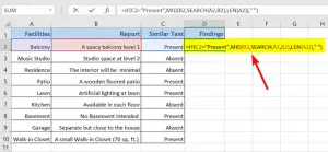 How to Find Similar Text in Two Columns in Excel (6 Ways)