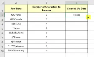 Remove Characters from Left in Excel with 7 Tricks