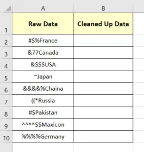 Remove Characters from Left in Excel with 7 Tricks