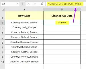 Remove Characters from Left in Excel with 7 Tricks