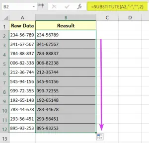 3+ Ways to Remove Dashes in Excel - Excelgraduate