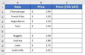 9 ways to Copy Formula Down in Excel without Dragging - Excelgraduate