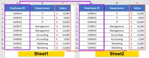 4 Cases of Excel Vlookup with Column Index Number from Another Sheet
