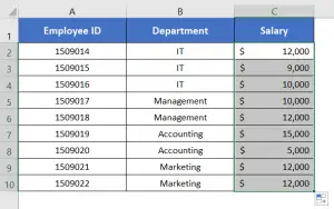 4 Cases of Excel Vlookup with Column Index Number from Another Sheet