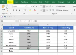 How to Use Autosum in Excel - Excelgraduate