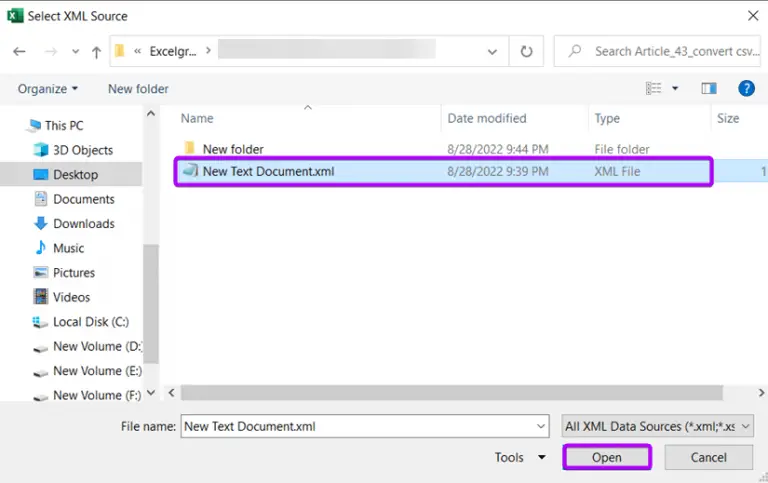 How To Convert Csv File To Xml File In Excel Step By Step Guide