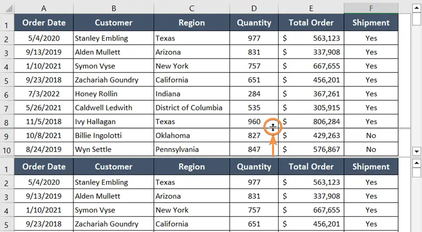 An Overview Of The Freeze Panes Feature In Excel Excelgraduate