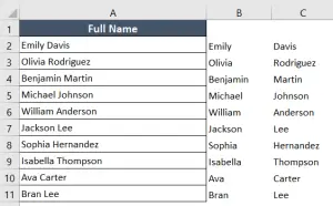 An Overview of Text to Columns Feature in Excel - Excelgraduate