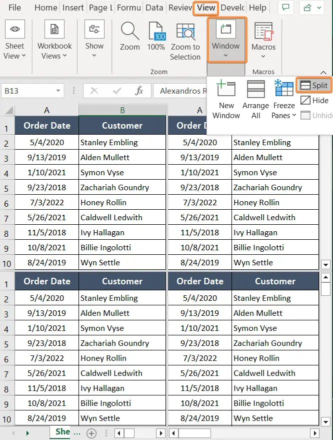 An Overview Of The Freeze Panes Feature In Excel Excelgraduate