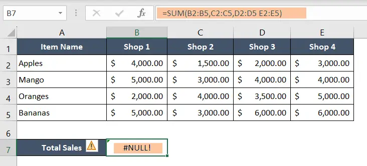 How To Solve Null Error In Excel Excelgraduate