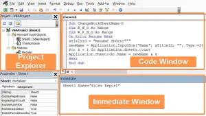 Exploring the Visual Basic Editor (VBE) in Excel - Excelgraduate