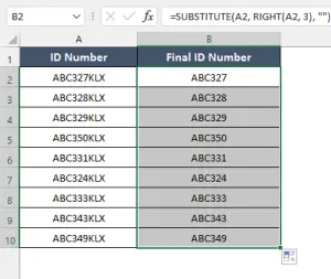 7 Ways to Remove Last 3 Digits in Excel - Excelgraduate