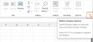 5 Ways to Show the Ribbon in Excel - Excelgraduate
