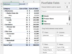 How to Change Pivot Table Layout in Excel [5 Best Methods] - Excelgraduate