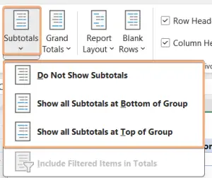 How to Change Pivot Table Layout in Excel [5 Best Methods] - Excelgraduate