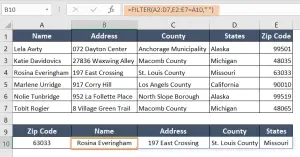 How to Lookup Zip Code in Excel [7 Examples] - Excelgraduate
