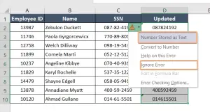 How to Remove Dashes in Excel Without Removing Zeros [5 Ways]