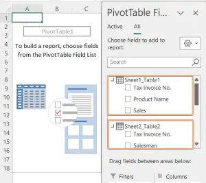 3 Ways to Create Pivot Table from Multiple Sheets in Excel - Excelgraduate