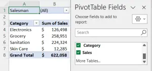 4 Ways to Show Pivot Table Fields in Excel - Excelgraduate