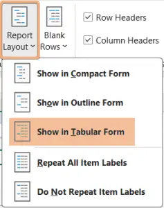 How to Arrange Pivot Table Columns Side by Side in Excel - Excelgraduate