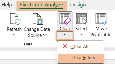 How to Filter Values in Pivot Table in Excel [4 Methods] - Excelgraduate