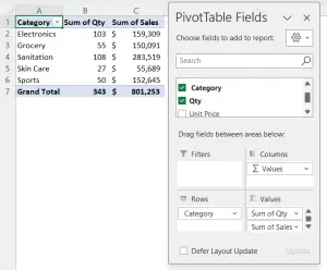 How to Create a Pivot Table in Excel [A Complete Guide] - Excelgraduate