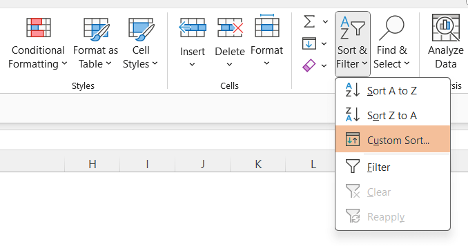 How To Sort Horizontally In Excel 3 Methods
