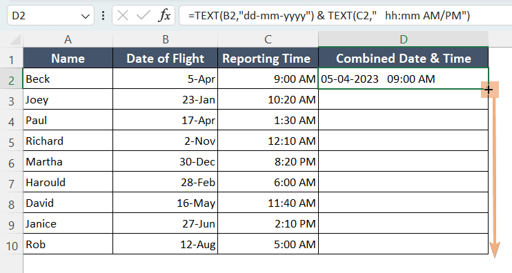 How To Combine Date And Time In Excel 3 Methods