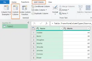 Create Custom Column Using IF Statement in Power Query [2 Examples]